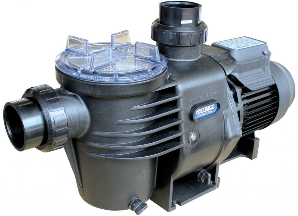 Waterco Pool Pump – Hydrostorm 1.0 hP – Clear Aqua